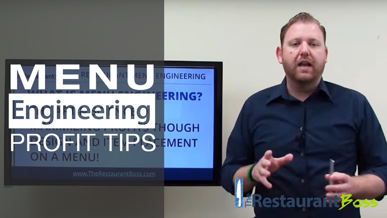 menu-engineering - The Restaurant Boss